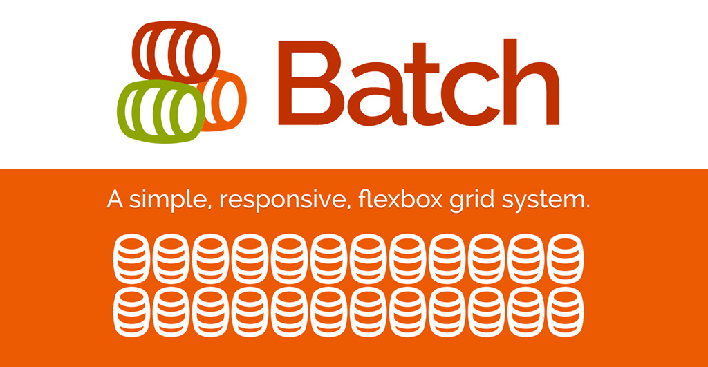 Batch | A simple, responsive, flexbox grid system.